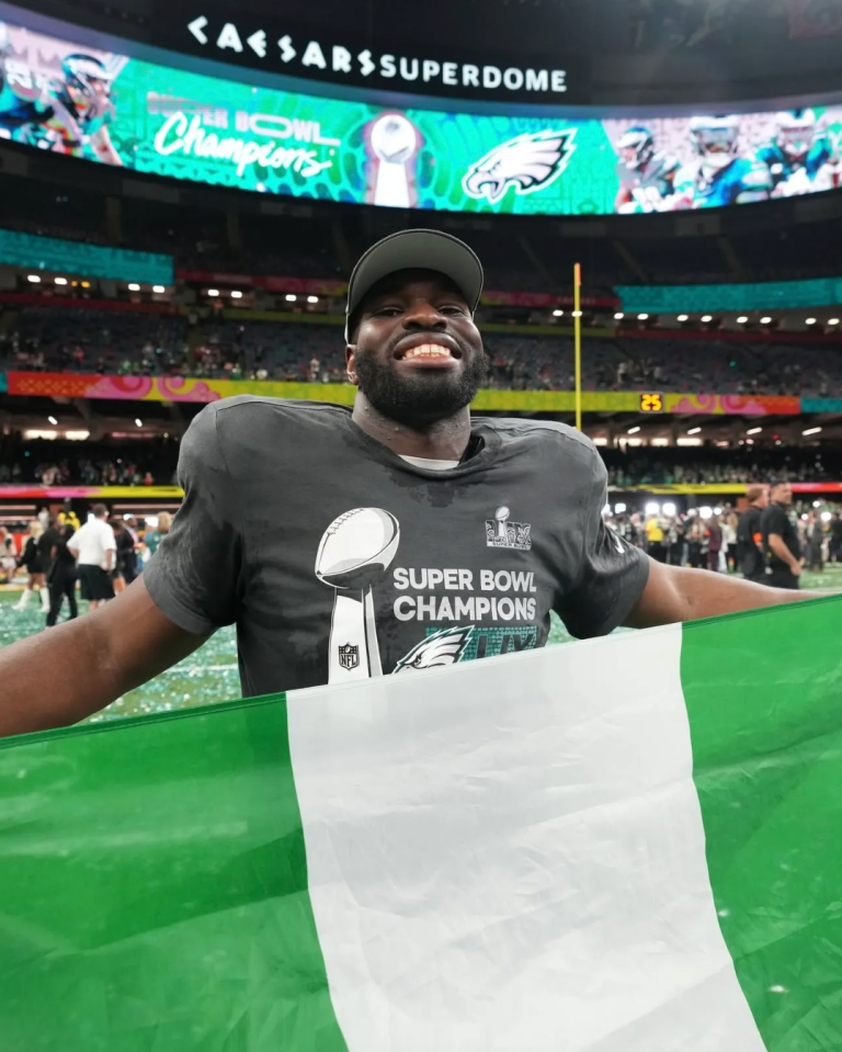 MEET MORO OJOMO: 2025 Philadelphia Eagles Super Bowl LIX Champion From Lagos, Nigeria – Inside ...