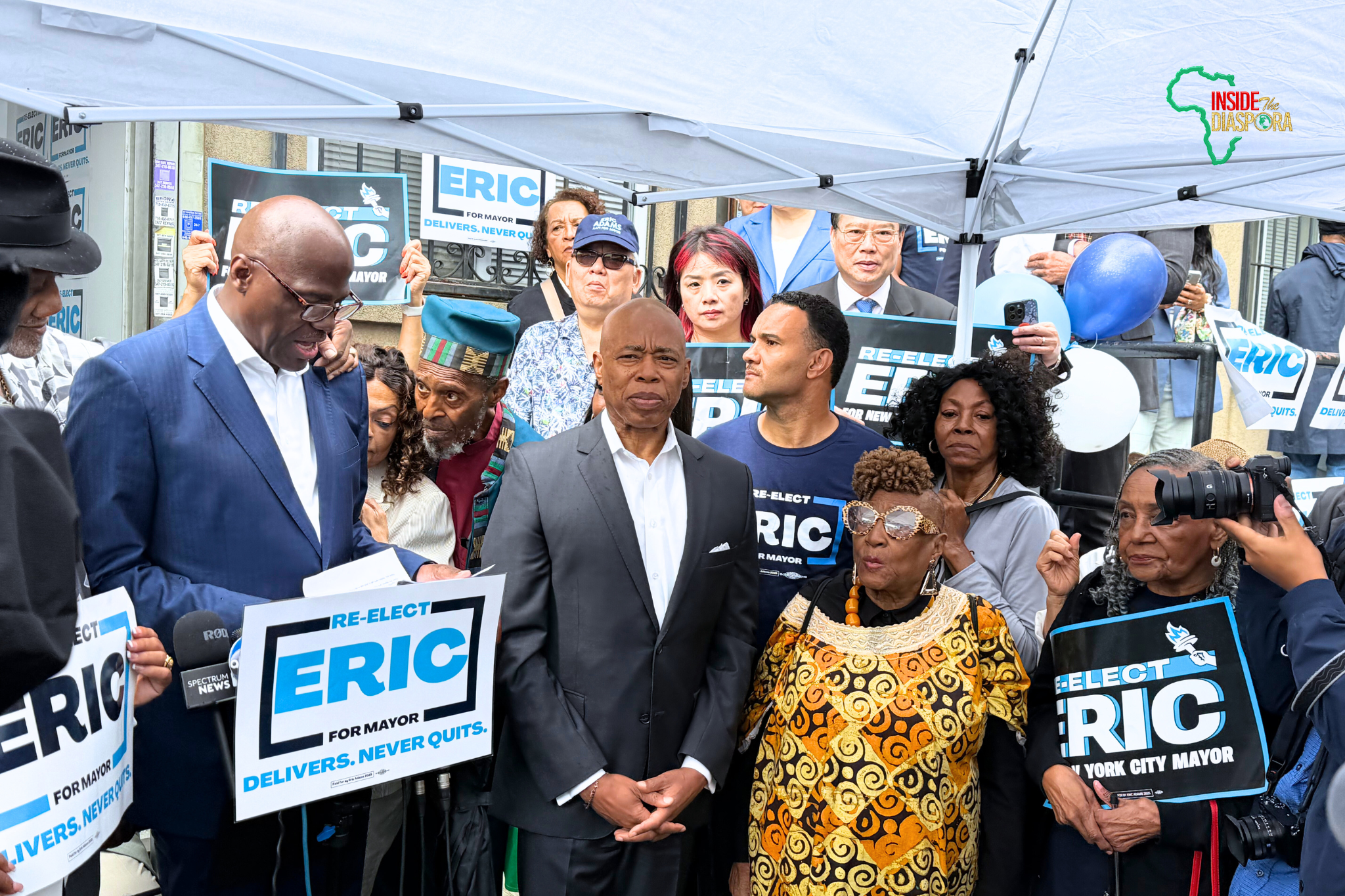 NYC Mayor’s Race: Eric Adams Opens Harlem Campaign Hub To Rally Voters ...